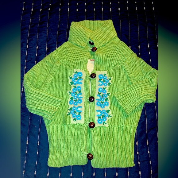 Free People | Sweaters | Sample Free People Cropped Knit Embroidery ...